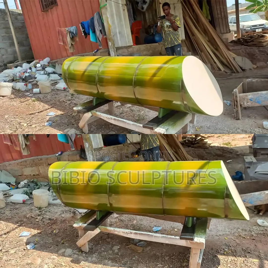 Sugarcane Shaped Casket in Circle - Other Services, Bibio Sculptures ...