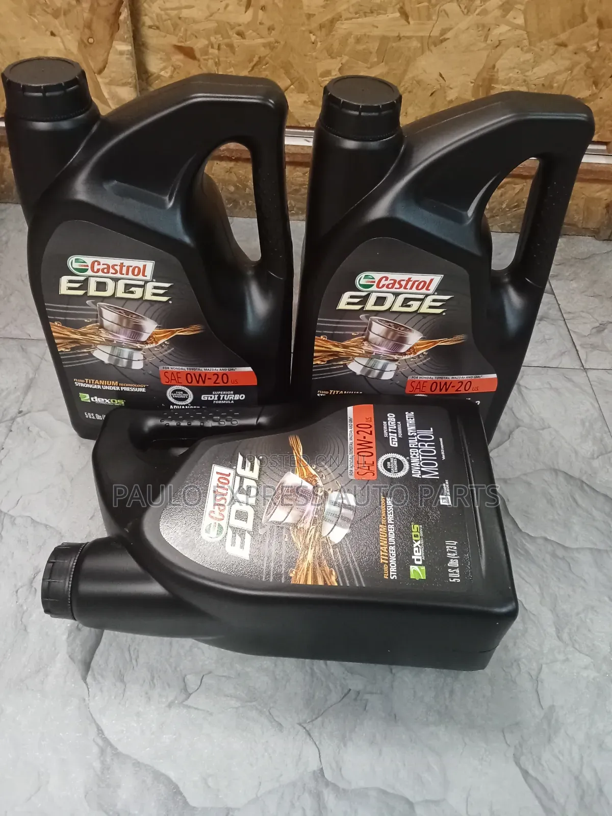Castrol Edge 2 Dexos Sae Ow-20 Us Engine Oil in Abossey Okai - Vehicle ...