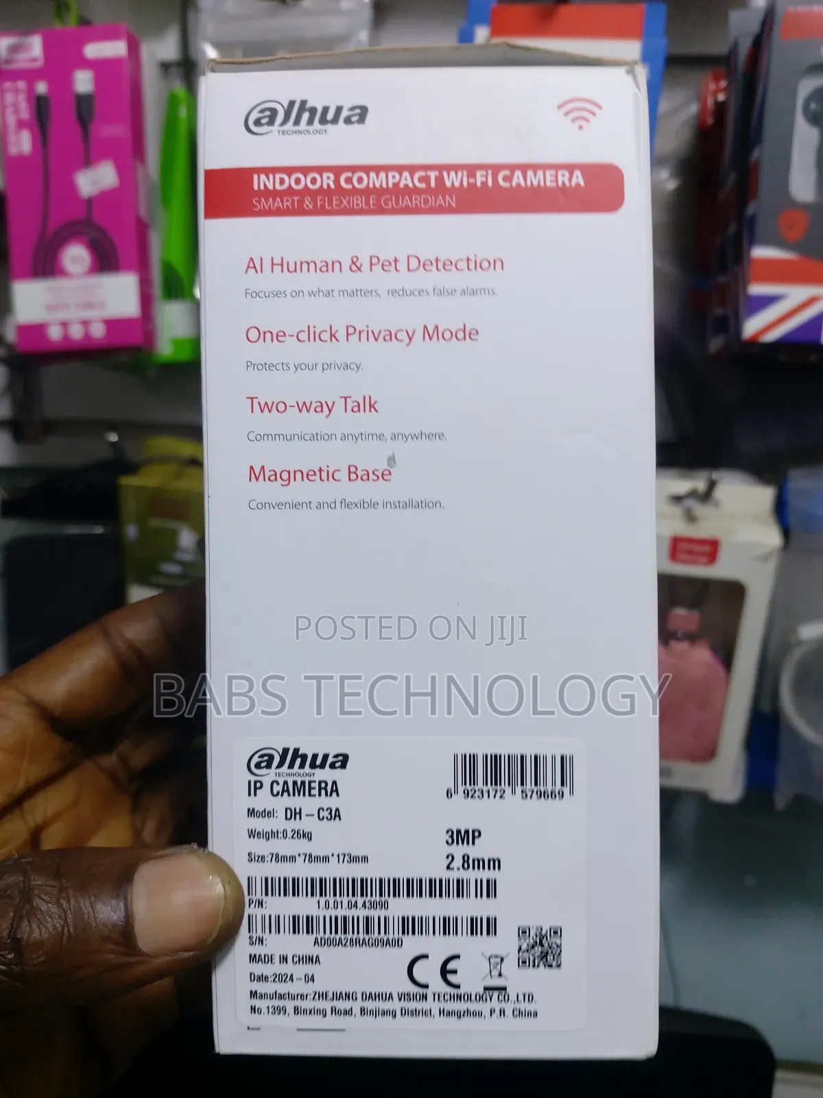 Dahua Cube A1 Indoor Wi-Fi Camera – Smart Flexible Guardian in Nii Boi ...