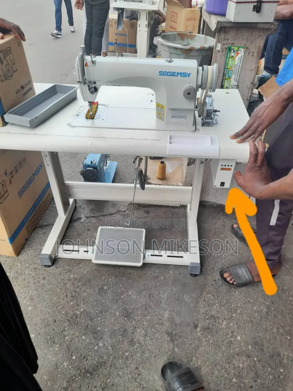 Sggemsy – Industrial Sewing Machine-Single Needle-High Speed in Accra ...