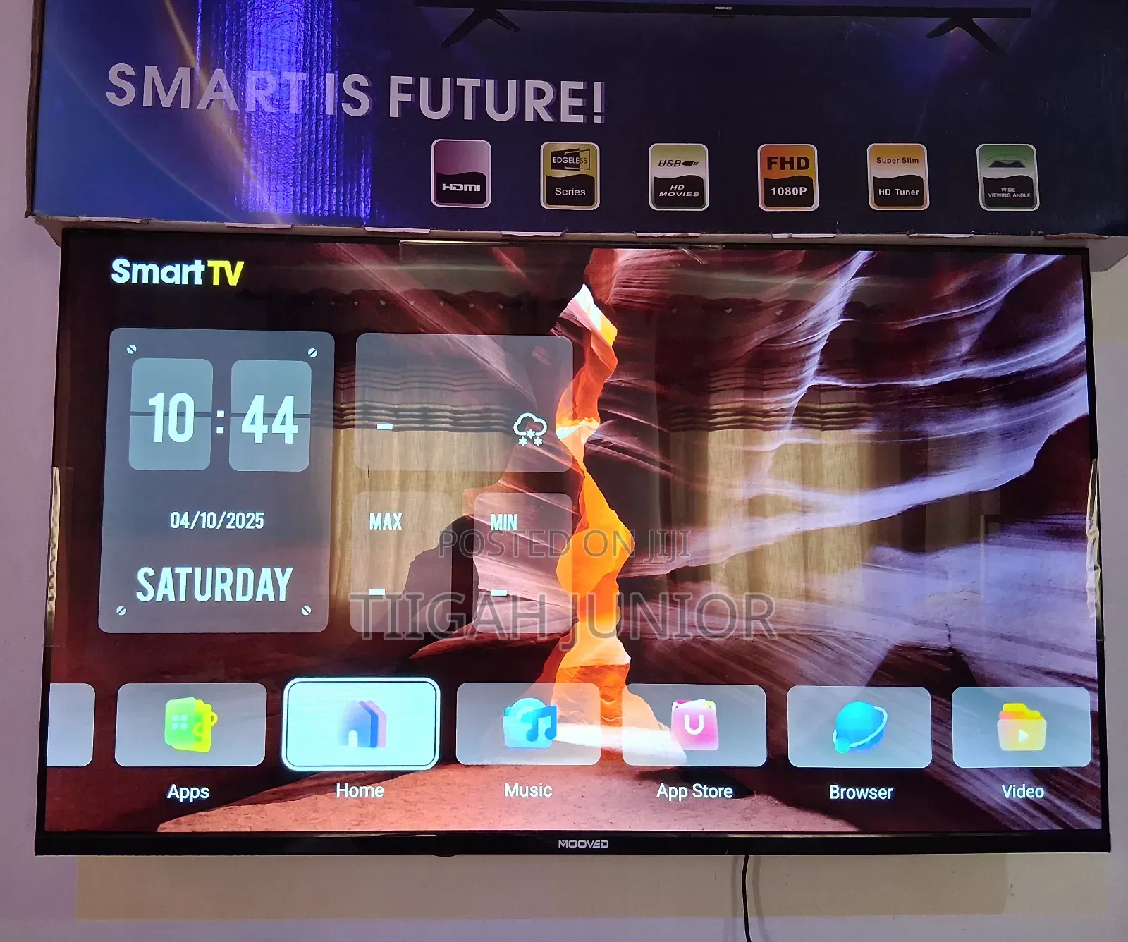 Mooved 43 Inches Smart Tv, Flat Screen in Madina - TV & DVD Equipment ...