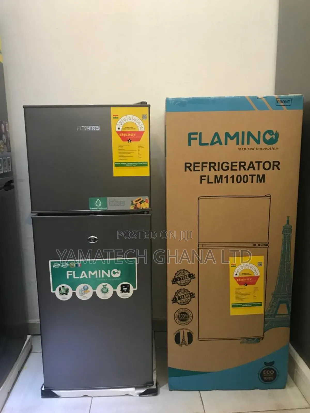 Original Flamino 80 Litre Refrigerator With Top Freezer (2 Divisions ...
