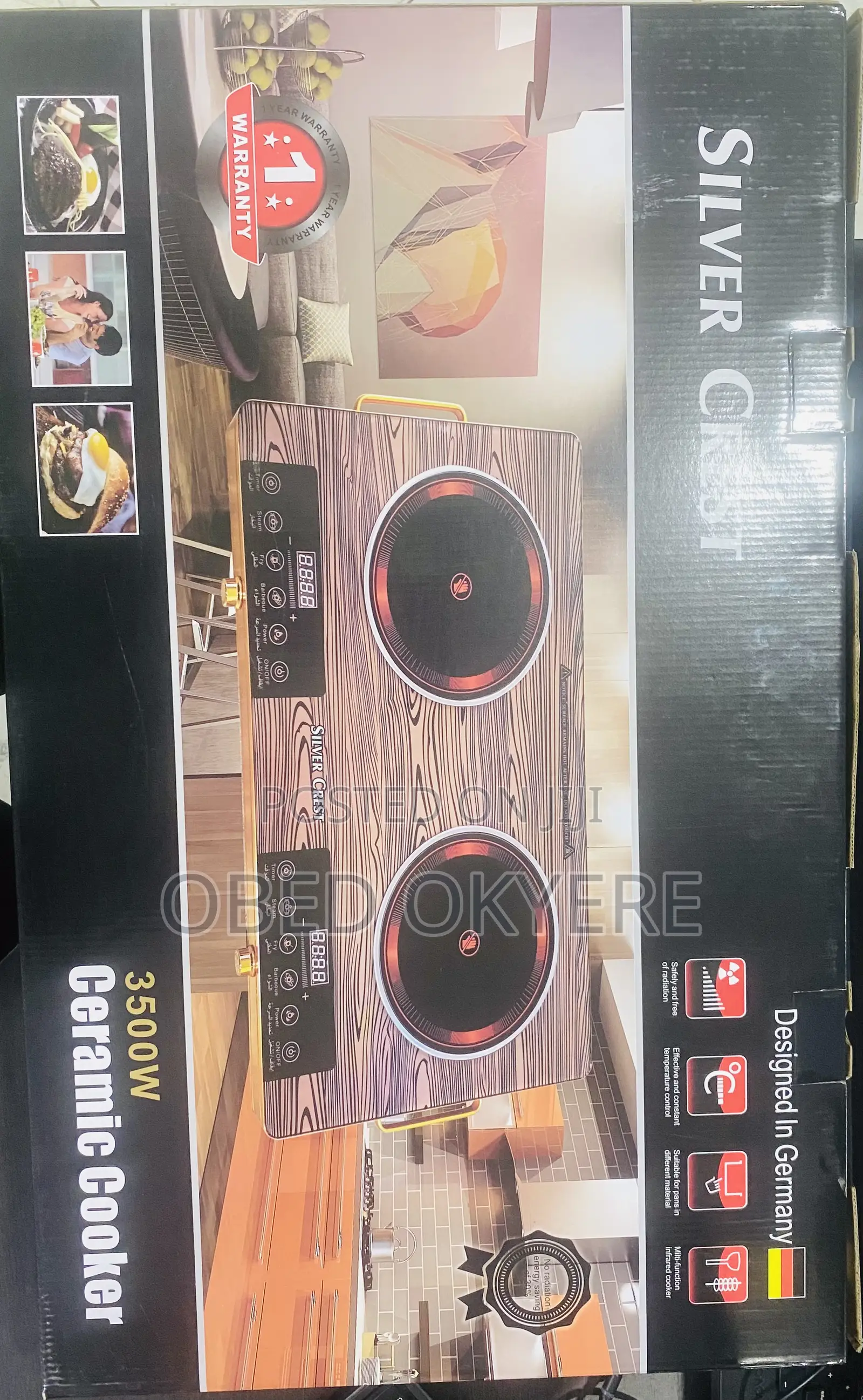 Silver Crest Burner Infrared Cooker Hot Plate Stove in Accra ...