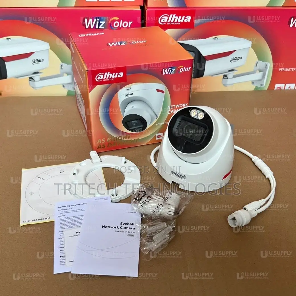 Dahua Ipc-Hdw2449t-S-Pro 4mp Wizcolor Indoor Wizsense Network Camera in ...