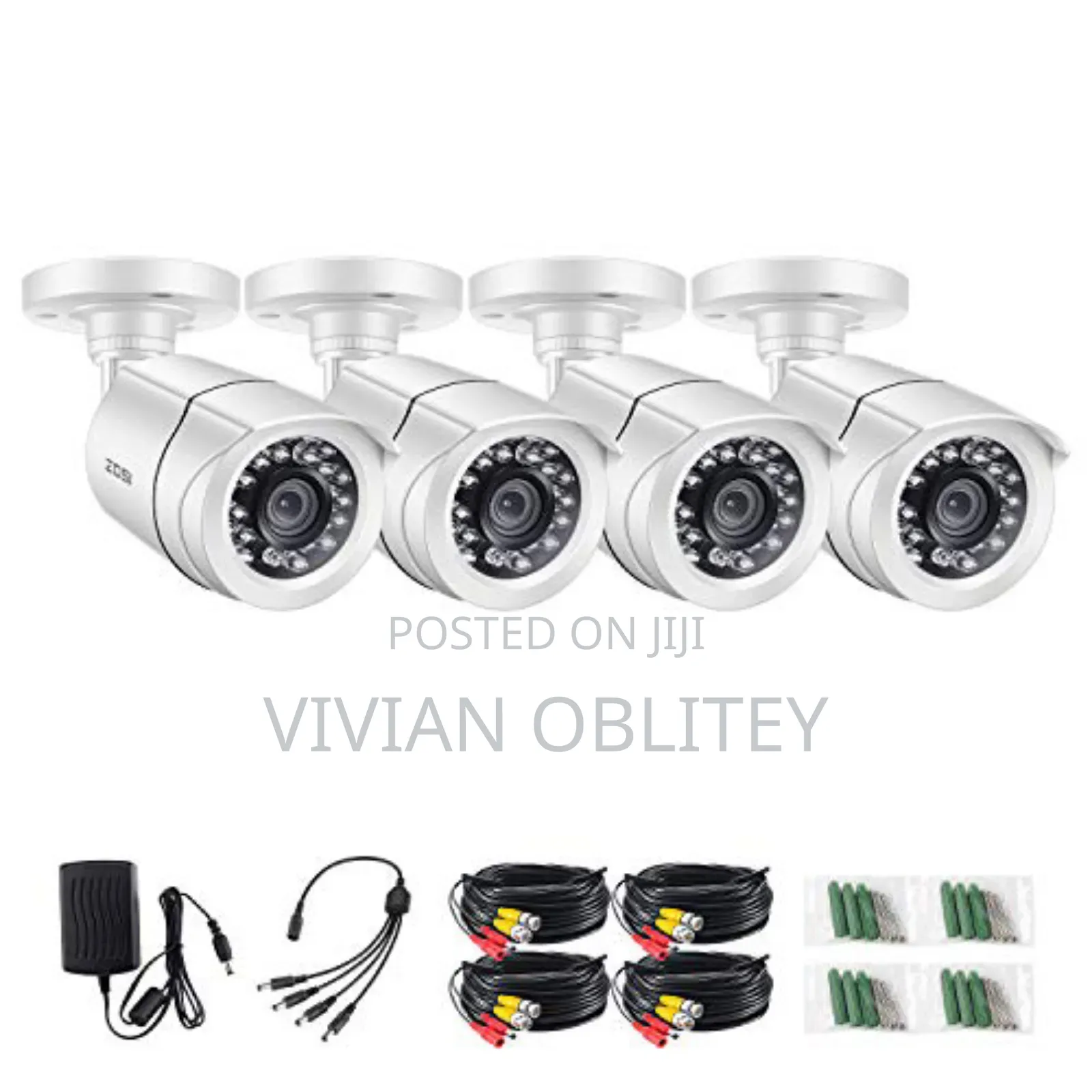 Cctv Camera 4 Set For Business And Home in Accra Metropolitan - Security & Surveillance, Vivian ...