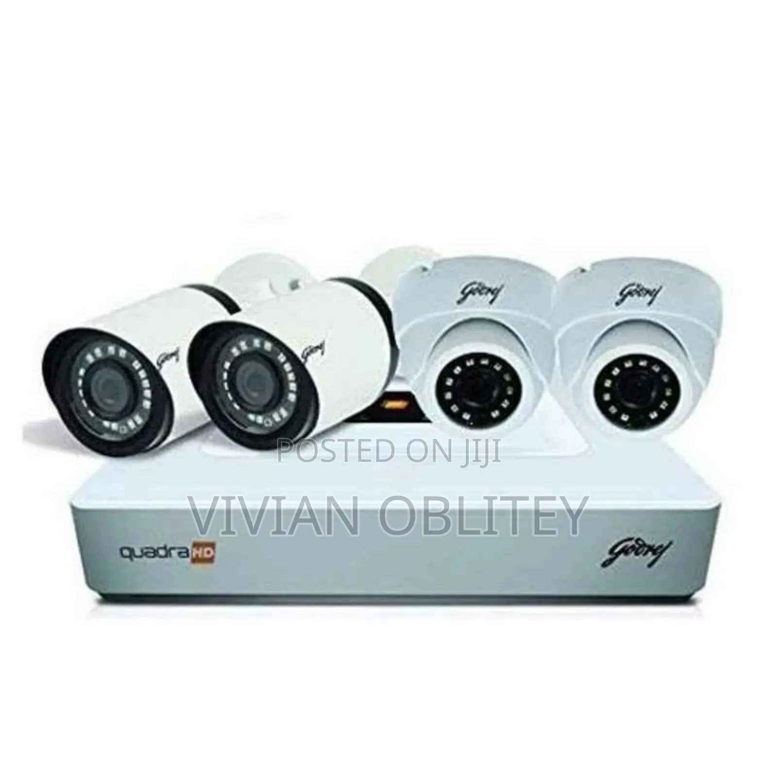 Cctv Camera 4 Set For Business And Home in Accra Metropolitan - Security & Surveillance, Vivian ...