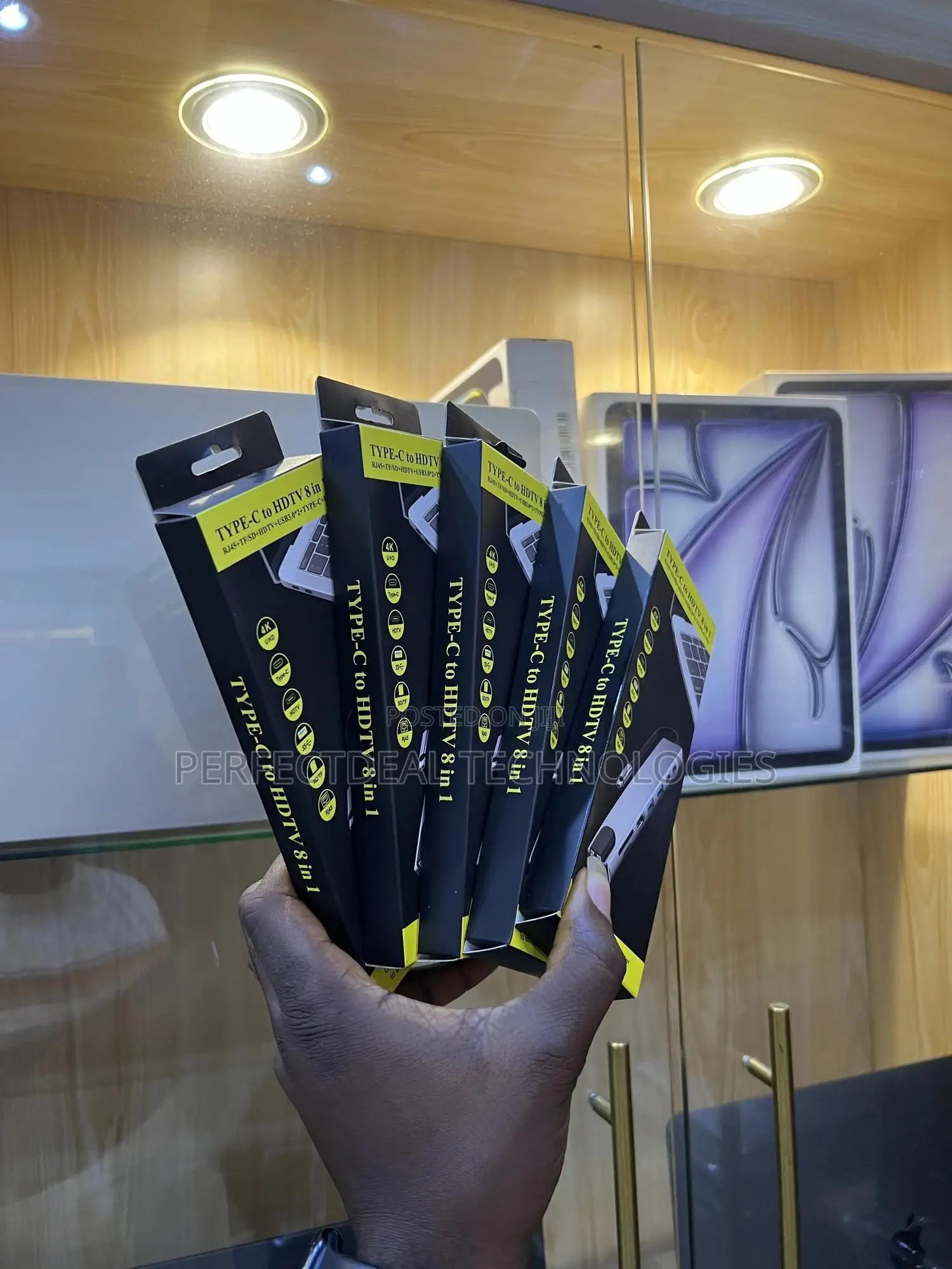 Type C Hub 8-in-1 - PerfectDeal Technologies Price: GH₵ 180 on Jiji.com ...