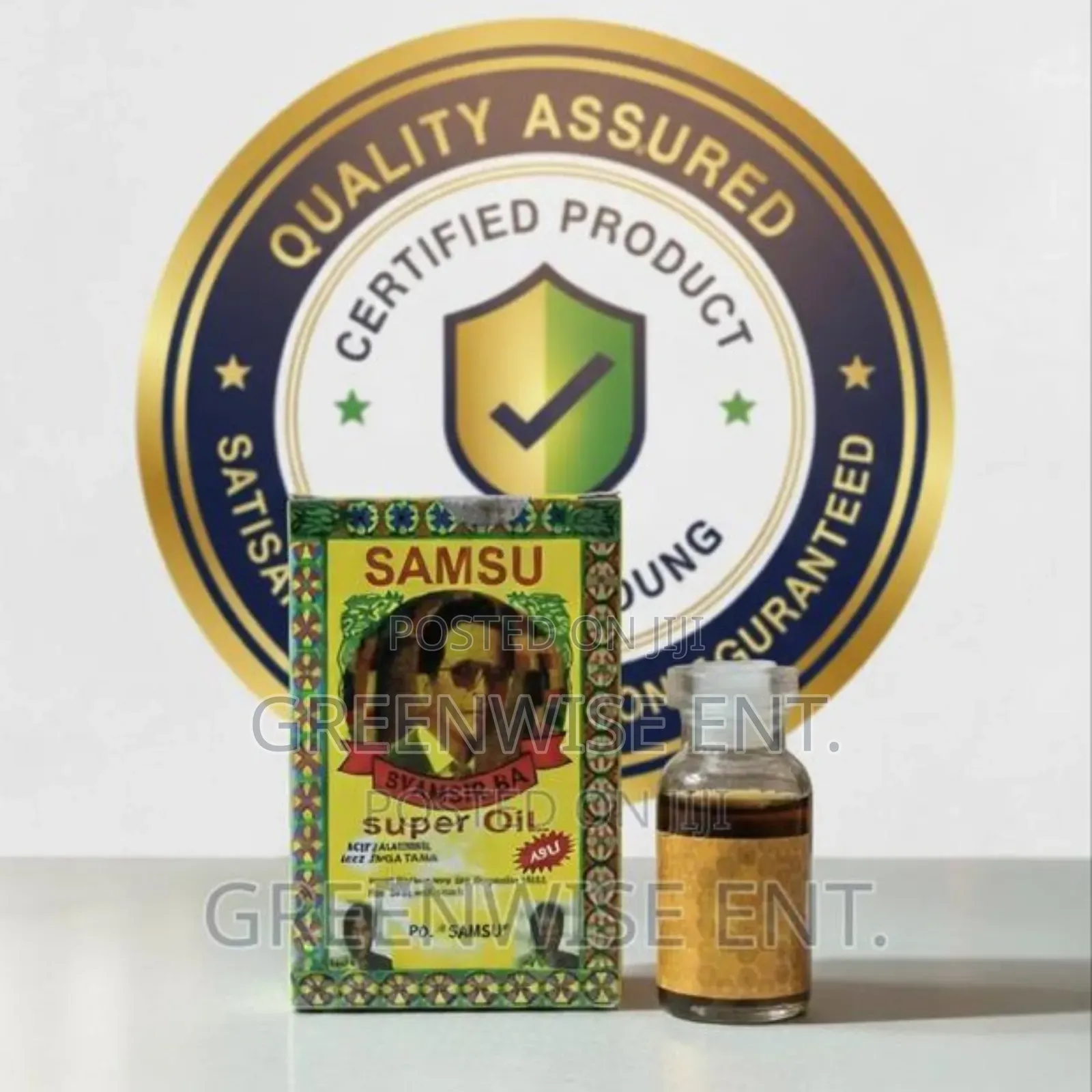 The Original Samsu Oil: Don't Risk Imitations for sale - GreenWise ent ...