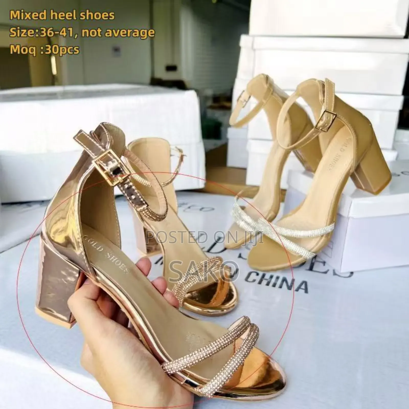 Ladies Block Heels in Tema Metropolitan - Shoes, Sako Naya | Jiji.com.gh