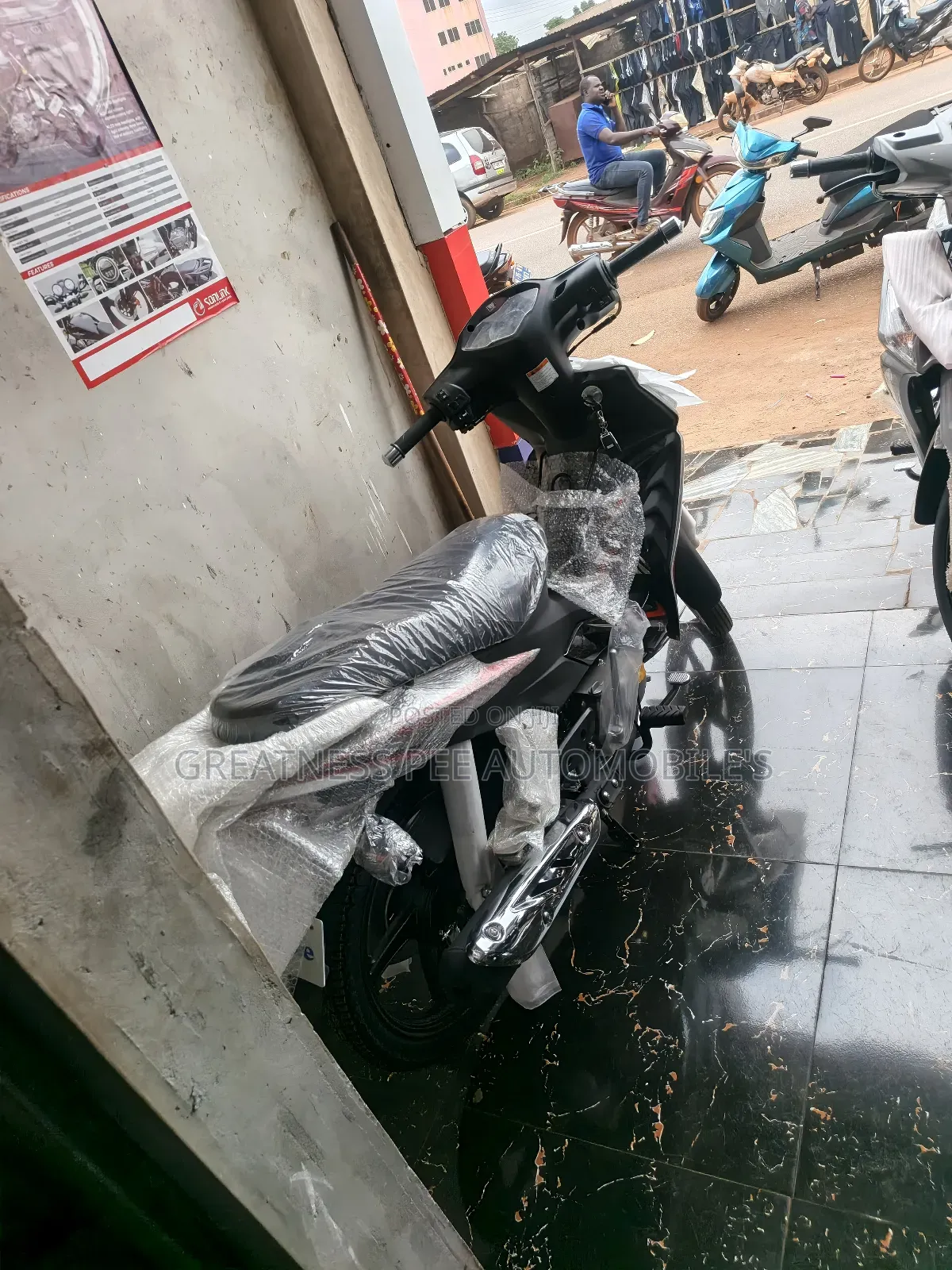 New Haojue HJ110-5 2025 Gray in Tamale Municipal - Motorcycles & Scooters, Greatness Pee ...