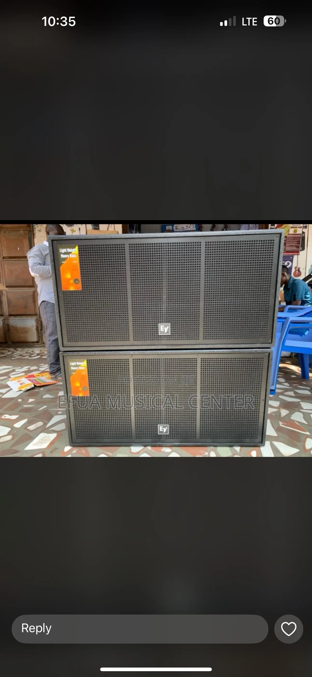 Electro Voice Full Range Speakers (Pair) in Accra Metropolitan - Audio ...