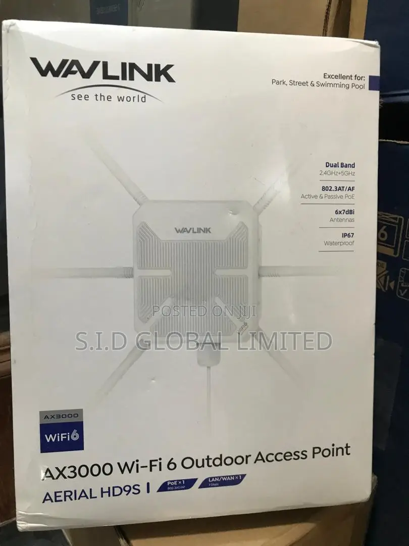 Wavlink Ax3000 Proffesional Outdoor Solution for sale - S.I.D Global ...