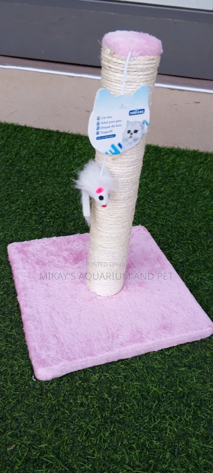 Long Scratching Post For Cat With Play Toy in Madina - Pet Accessories ...