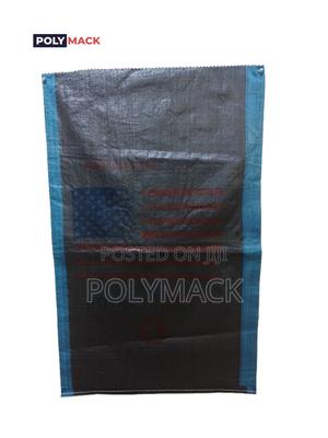 No4 Black Pp Woven Sack for Charcoal Packaging and Grains in Ashaiman ...