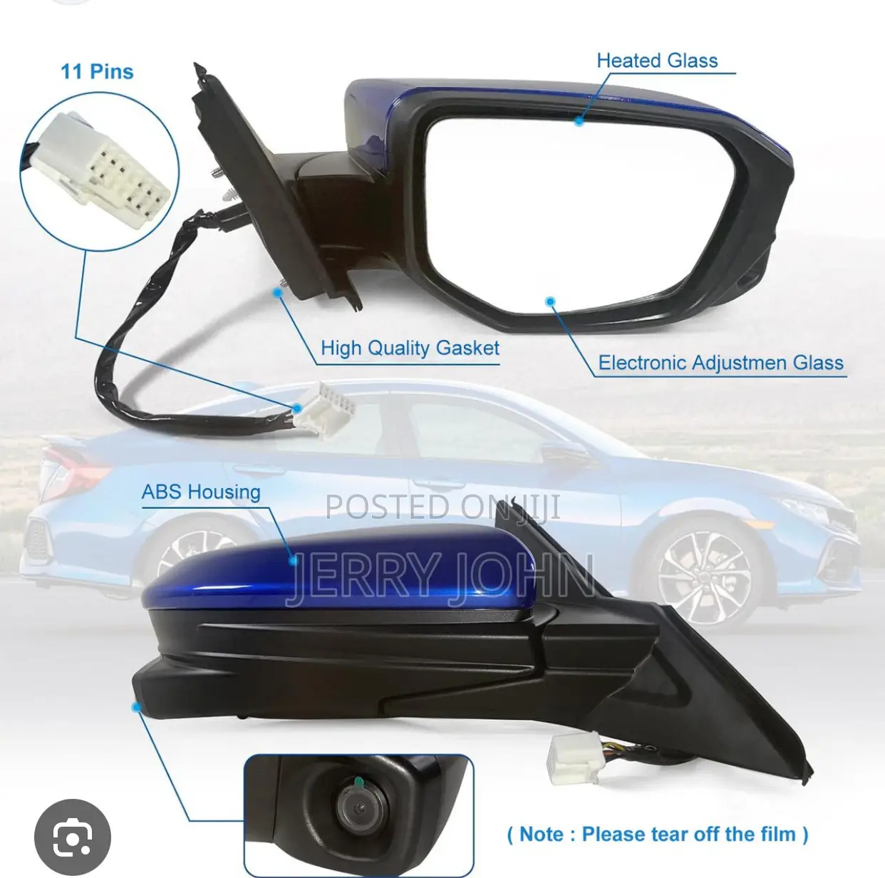 Honda Civic Side Mirror With Camera in Accra Metropolitan - Vehicle ...