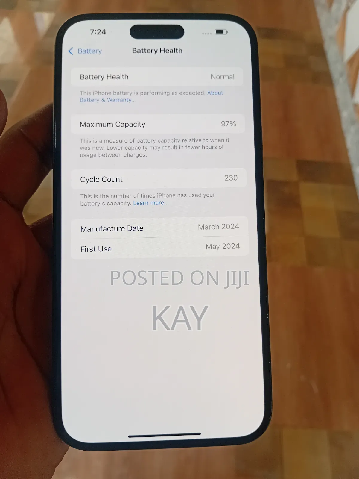 Apple iPhone 15 Plus 128 GB Black in Kumasi Metropolitan - Mobile ...