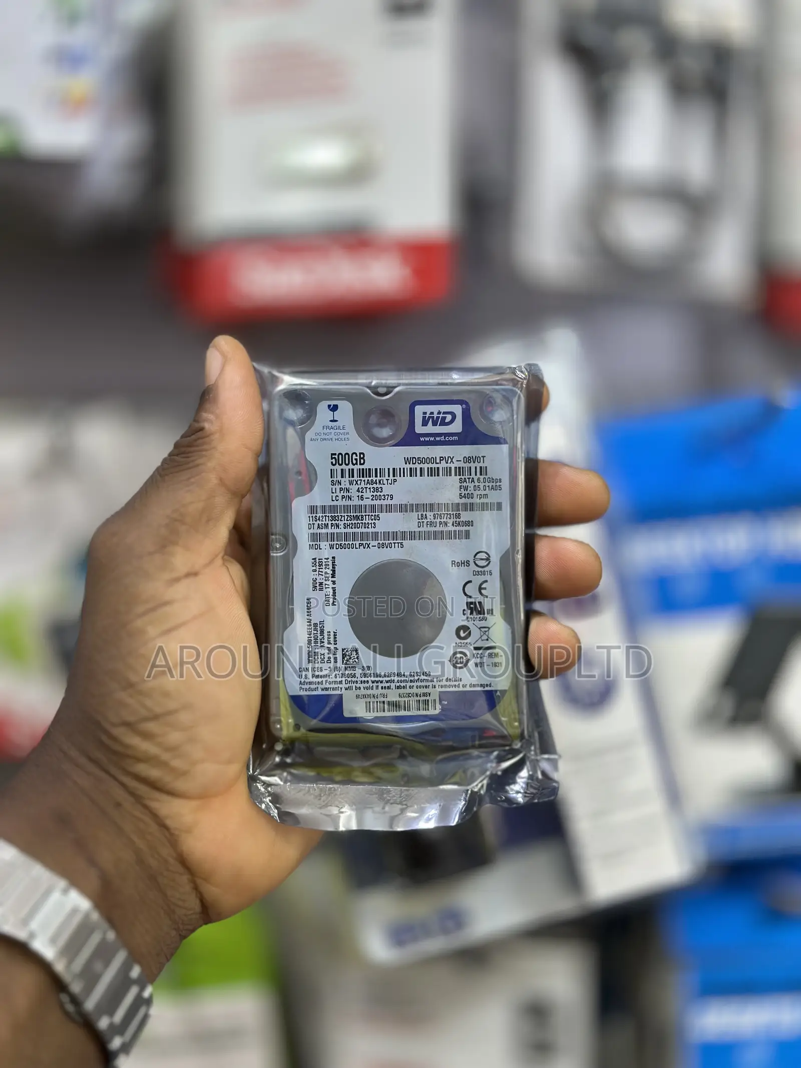 HDD Sata Drive 500gb in Circle - Computer Hardware, Aroundallgroupltd | Jiji.com.gh