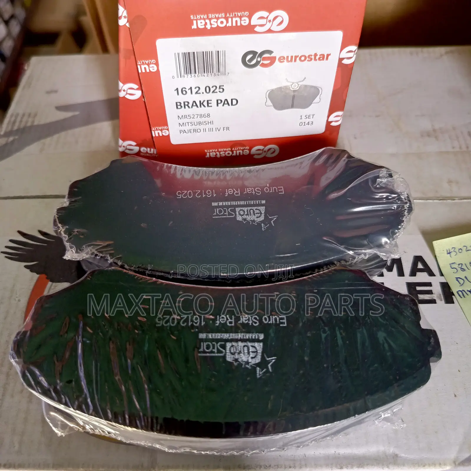 Eurostar Mr527-868 Brake Pad for Mitsubishi in Lapaz - Vehicle Parts ...