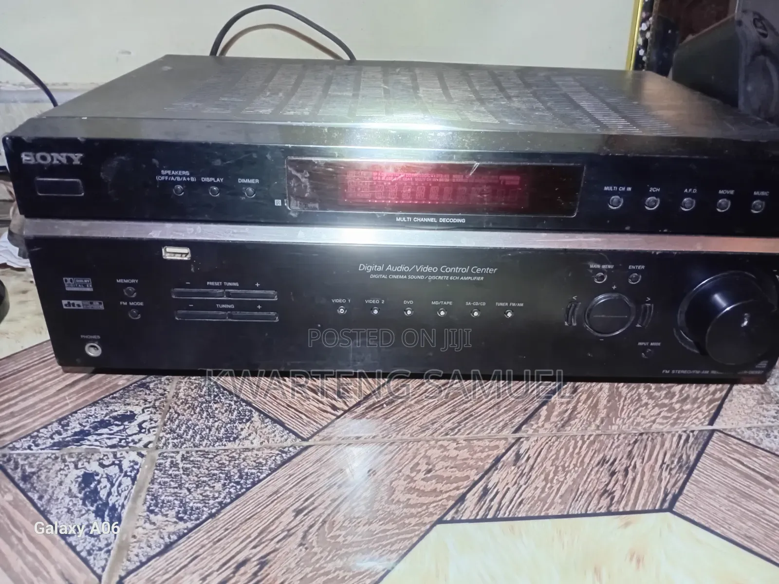 Powerful Sony Av Receiver 3d Sound With Bluetooth,Radio,Usb, Optical in ...