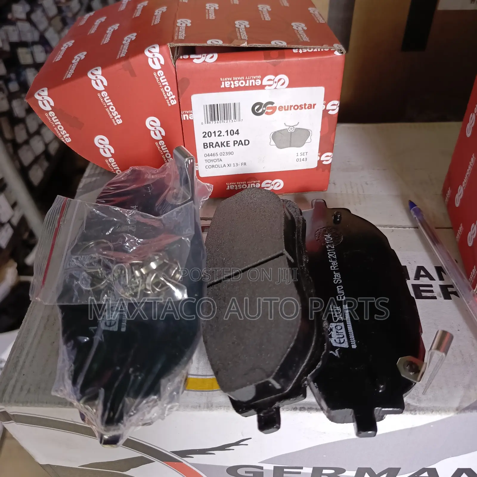 Eurostar 04465-02390 Brake Pad for Toyota Corolla Xi 13 in Lapaz ...