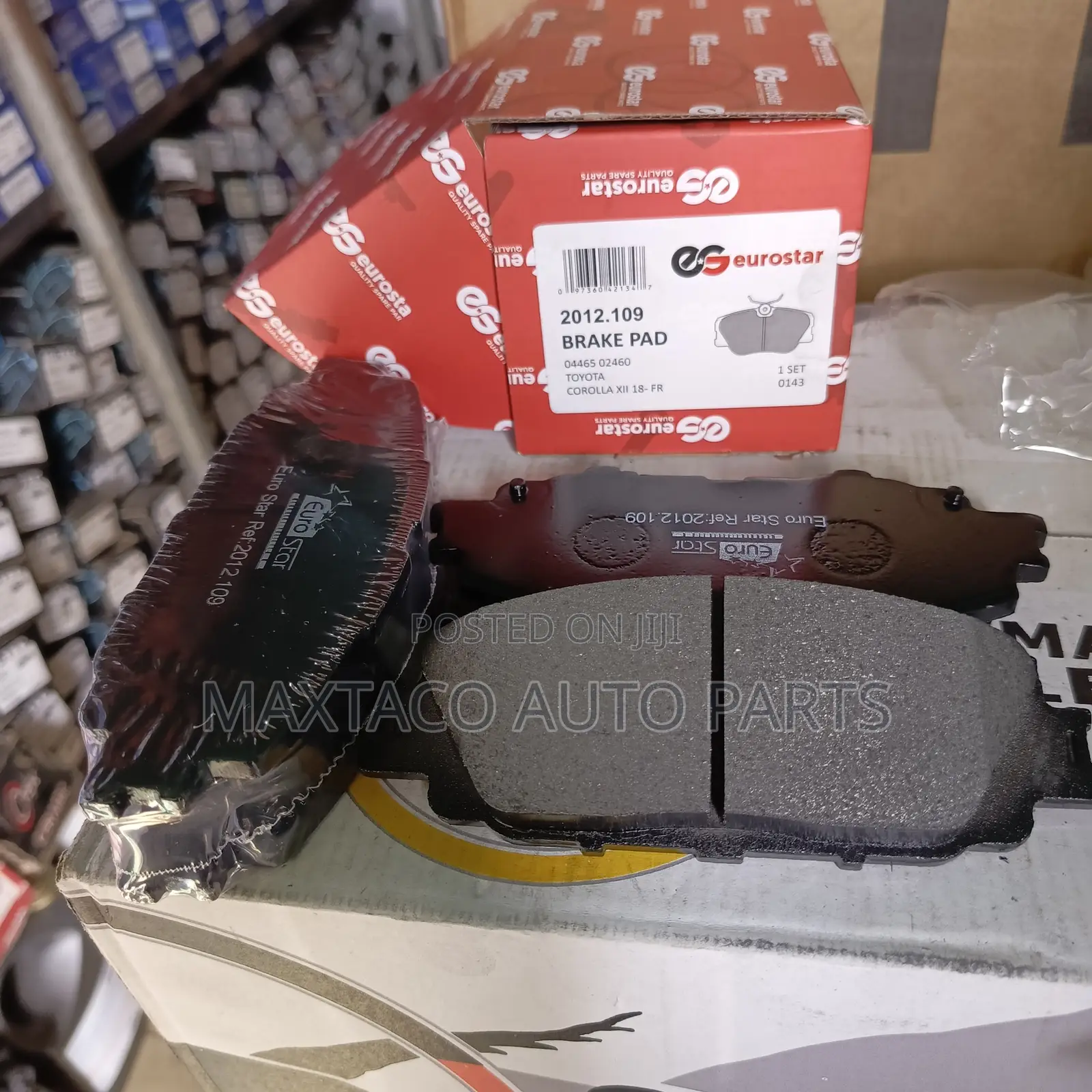 Eurostar 04465-02460 Brake Pad for Toyota Prius for sale - Maxtaco Auto ...
