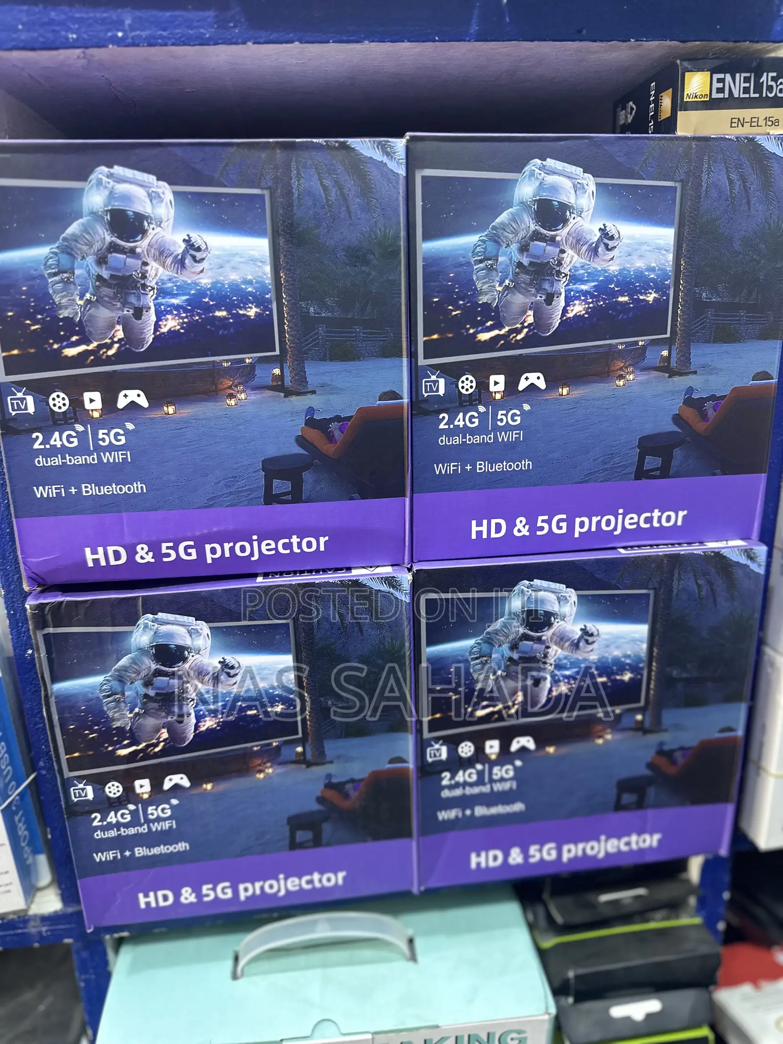 5g Projector in Circle - TV & DVD Equipment, Zarah Ventures | Jiji.com.gh