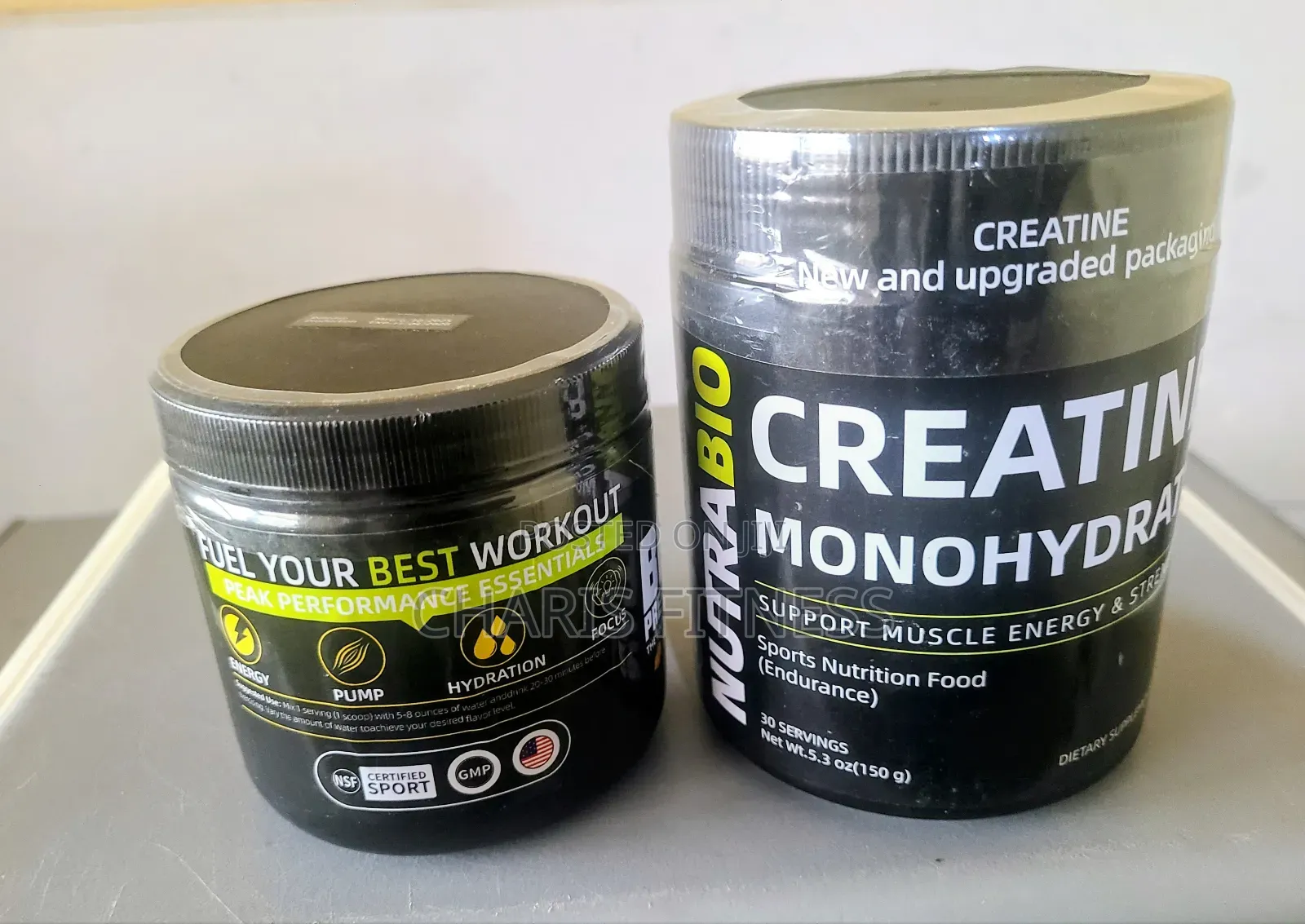Nutrabio Pre Workout + Creatine Complete Combo in Circle - Vitamins ...