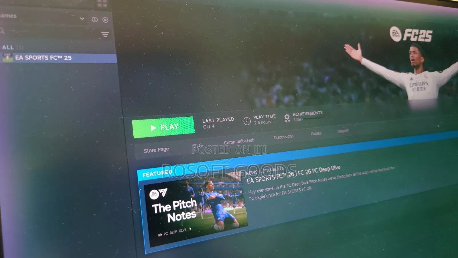 Ea Sports Fc25 Pc Game Account in Spintex - Video Games, Rosoft Goods ...