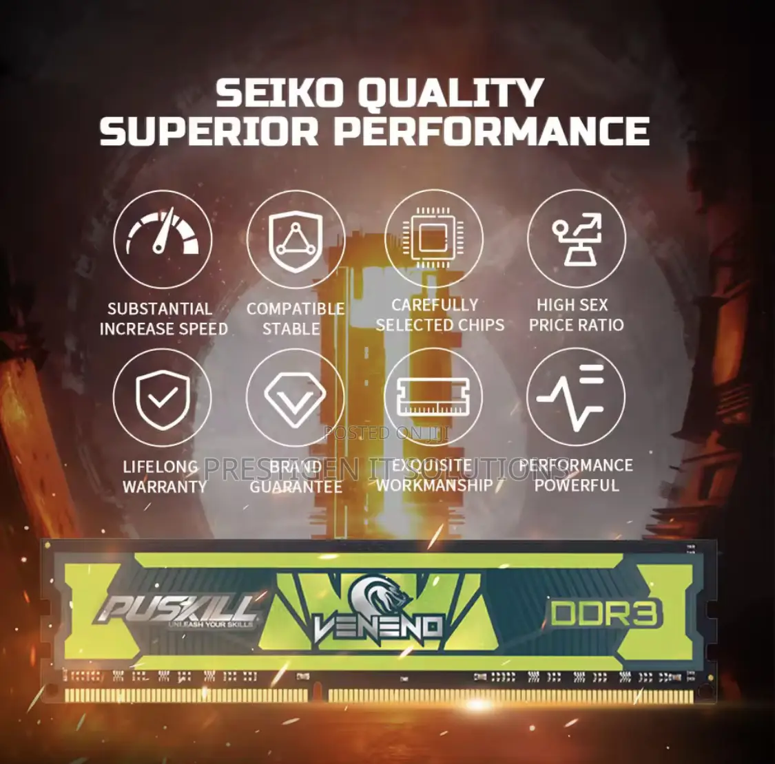 8 Gigabytes Ddr3 Ram New in Tema Metropolitan - Computer Hardware ...