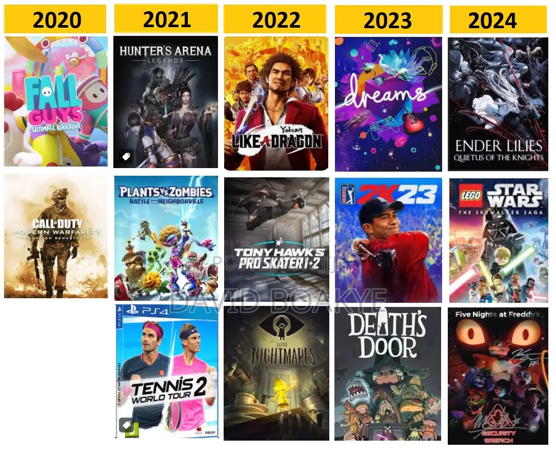 Old and Latest Video Game for Pc in Kokomlemle - Video Games, David ...