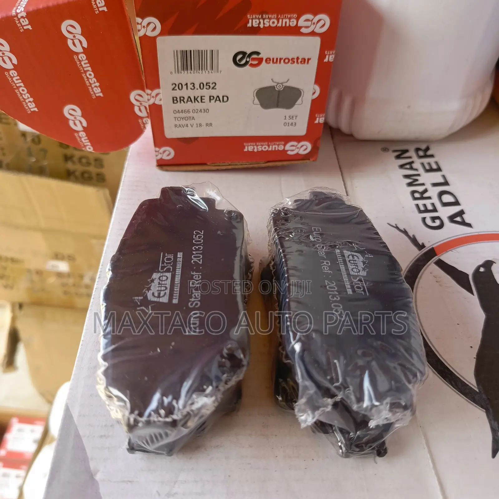 Eurostar 04466-02430 Back Brake Pad for Toyota Corolla in Lapaz ...