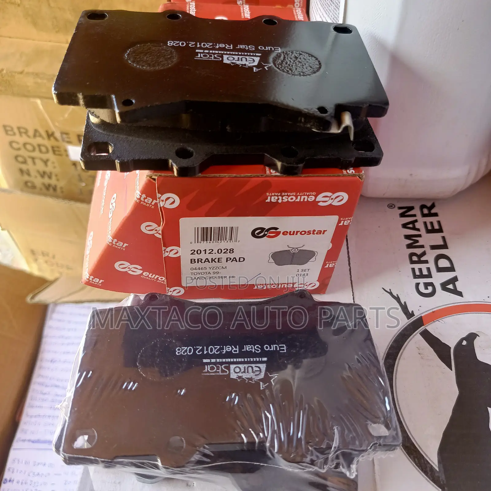 Eurostar 04465-Yzzcm Brake Pad for Toyota Land Cruiser in Lapaz ...