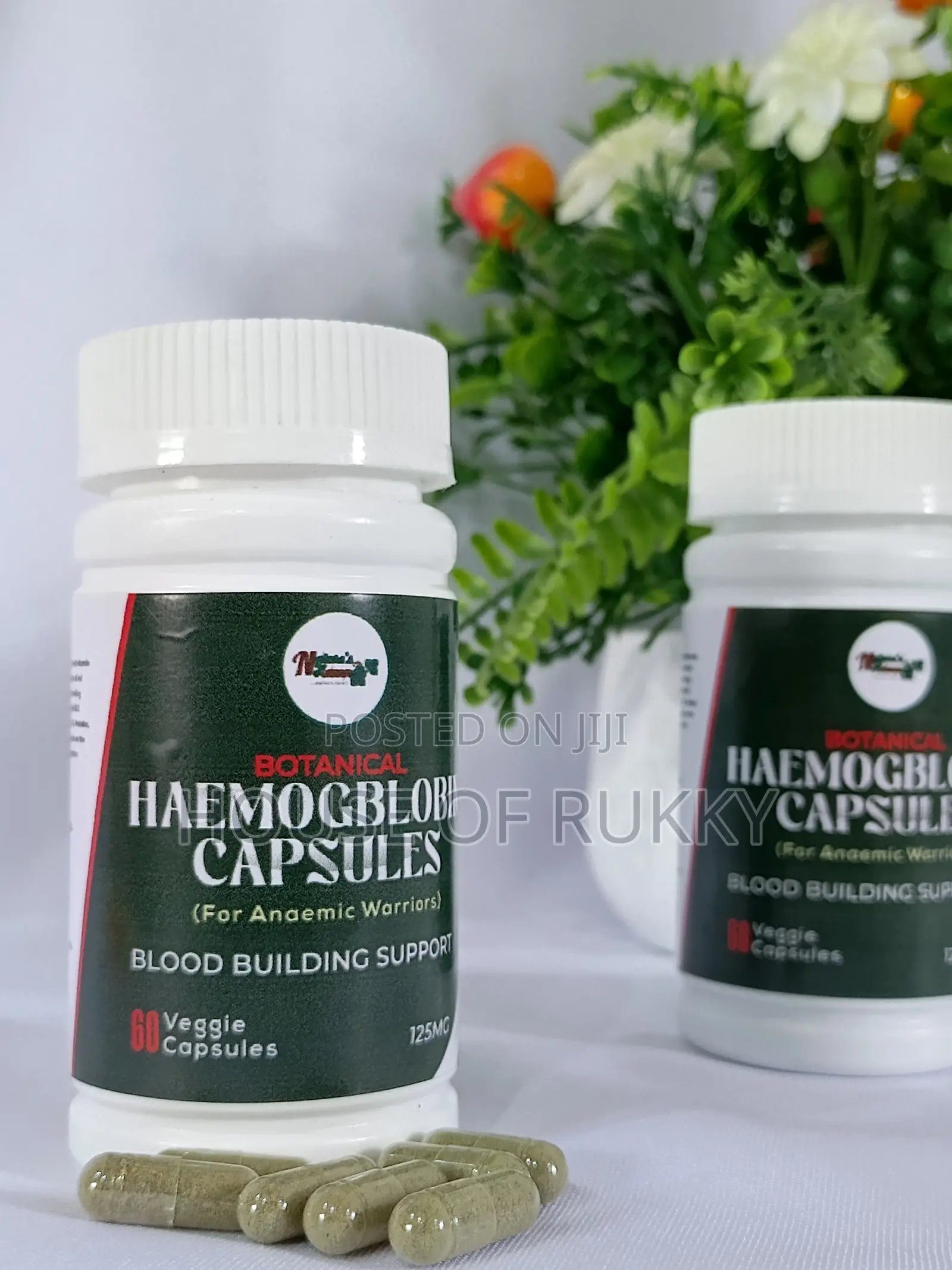 Botanical Haemoglobin Capsules(Iron Sup. For Anemic Patients) in Tema ...