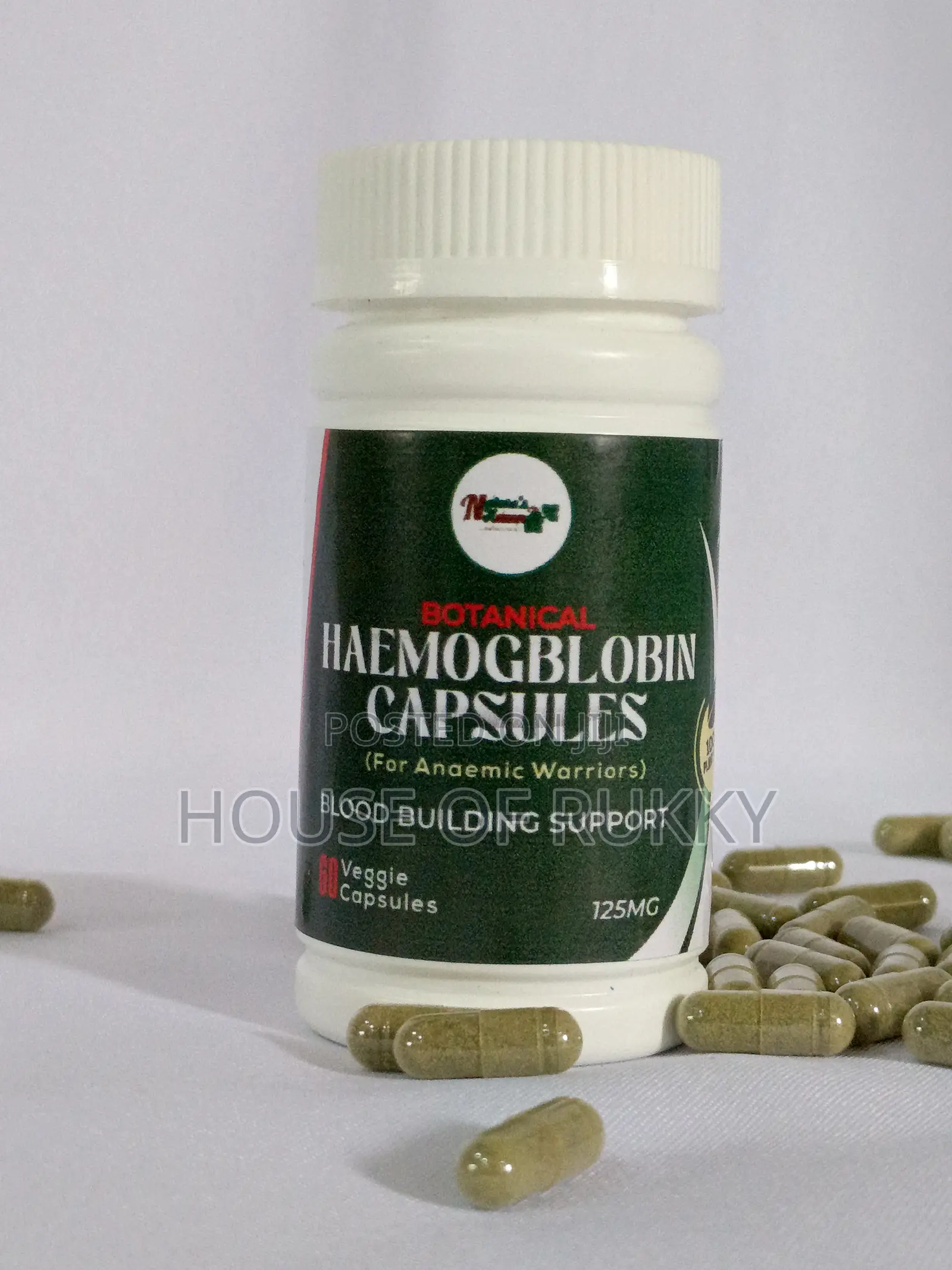 Botanical Haemoglobin Capsules(Iron Sup. For Anemic Patients) in Tema ...