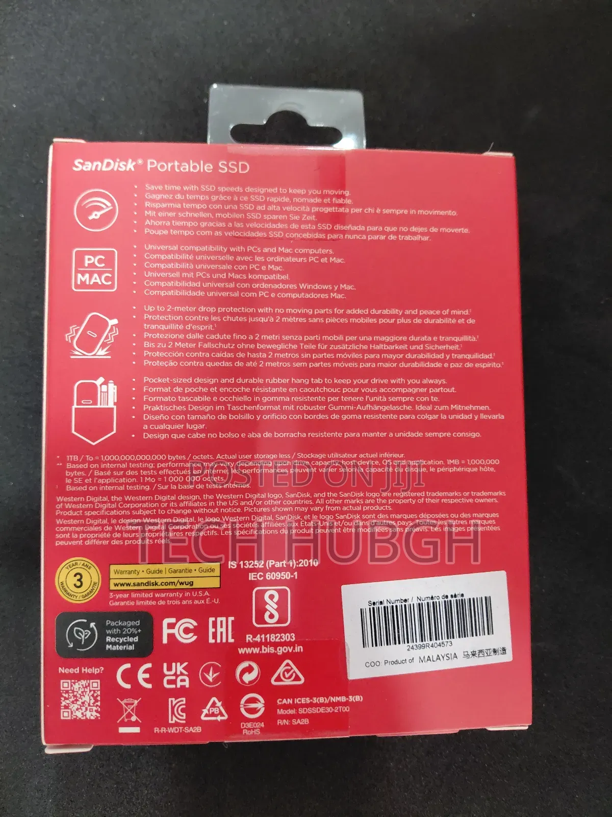 Sandisk Portable Ssd in Accra Metropolitan - Computer Hardware, Tech ...