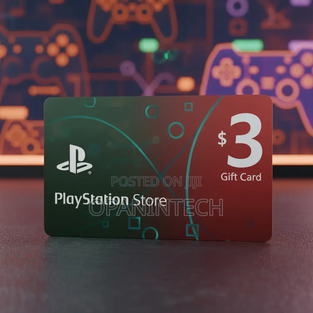 $3 Usd Playstation Gift Card [Psn] in Spintex - Video Games, Collins ...