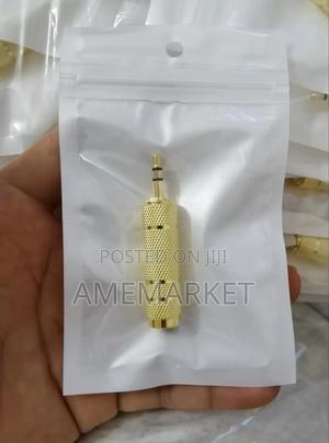 3.5mm Male to 6.35mm Female Adapter Jack Plug Audio Stereo Connector in ...