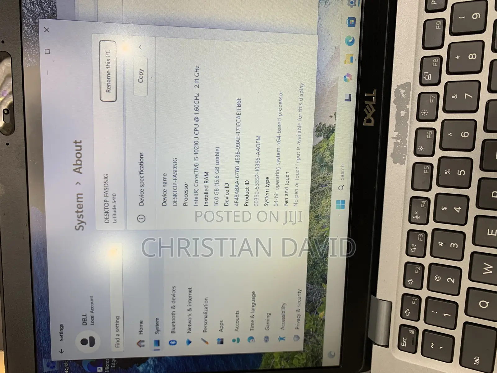 Laptop Dell Latitude 5410 16GB Intel Core I5 SSD 256GB in Circle ...