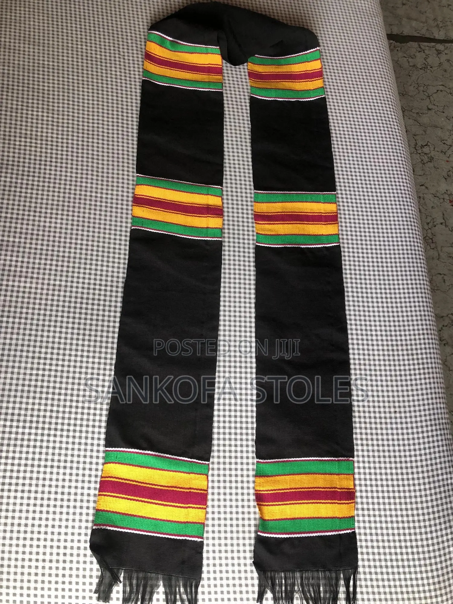 Plain Handwoven Sash in Lapaz - Arts, Crafts & Awards, Sankofa Stoles ...