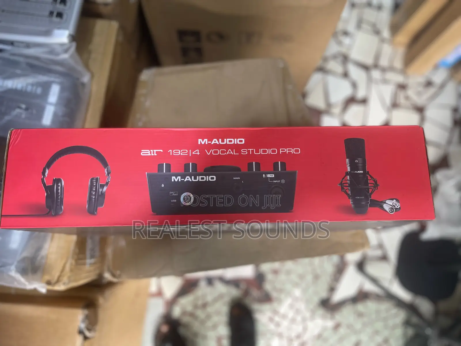 M- Audio Studio Bundle Setup Soundcard, Headset and Mic in Accra ...