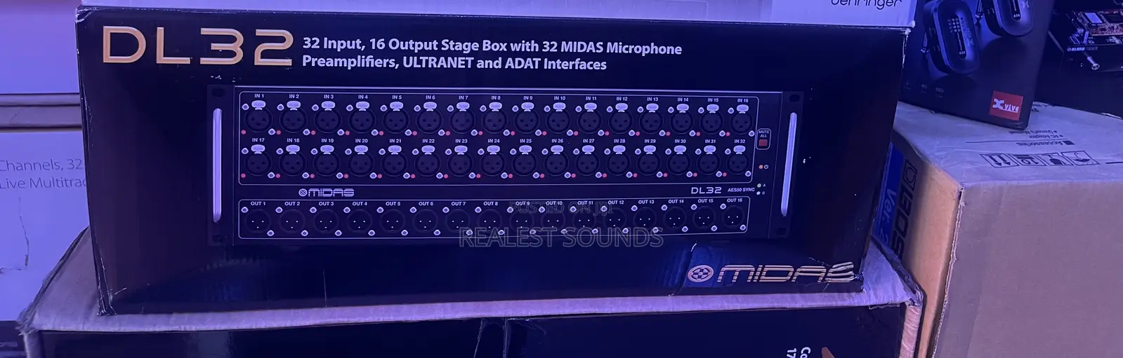 Midas Dl 32 (32input/16output) Stagebox in Accra Metropolitan - Audio ...