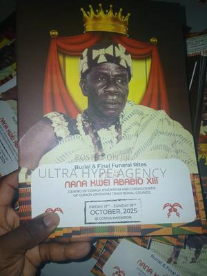 A4 Funeral Brochure in Tema Metropolitan - Printing Services, Kojo ...