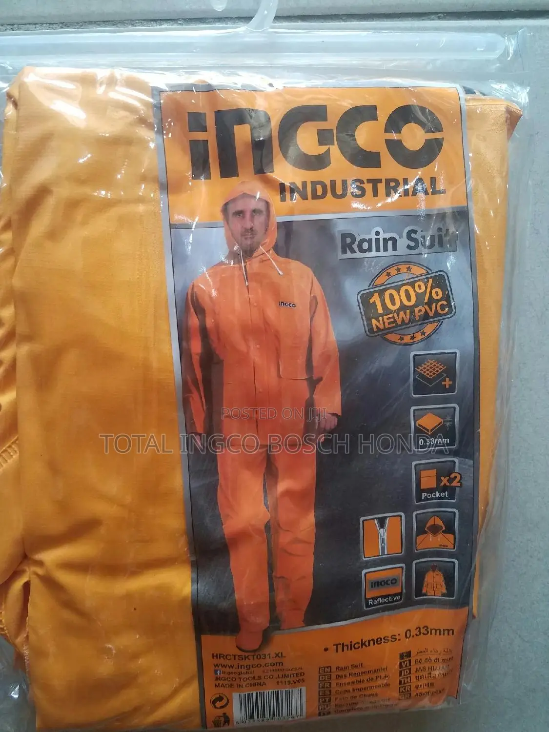 Ingco Industrial Raincoat Top Down in Lapaz - Safety Equipment ...