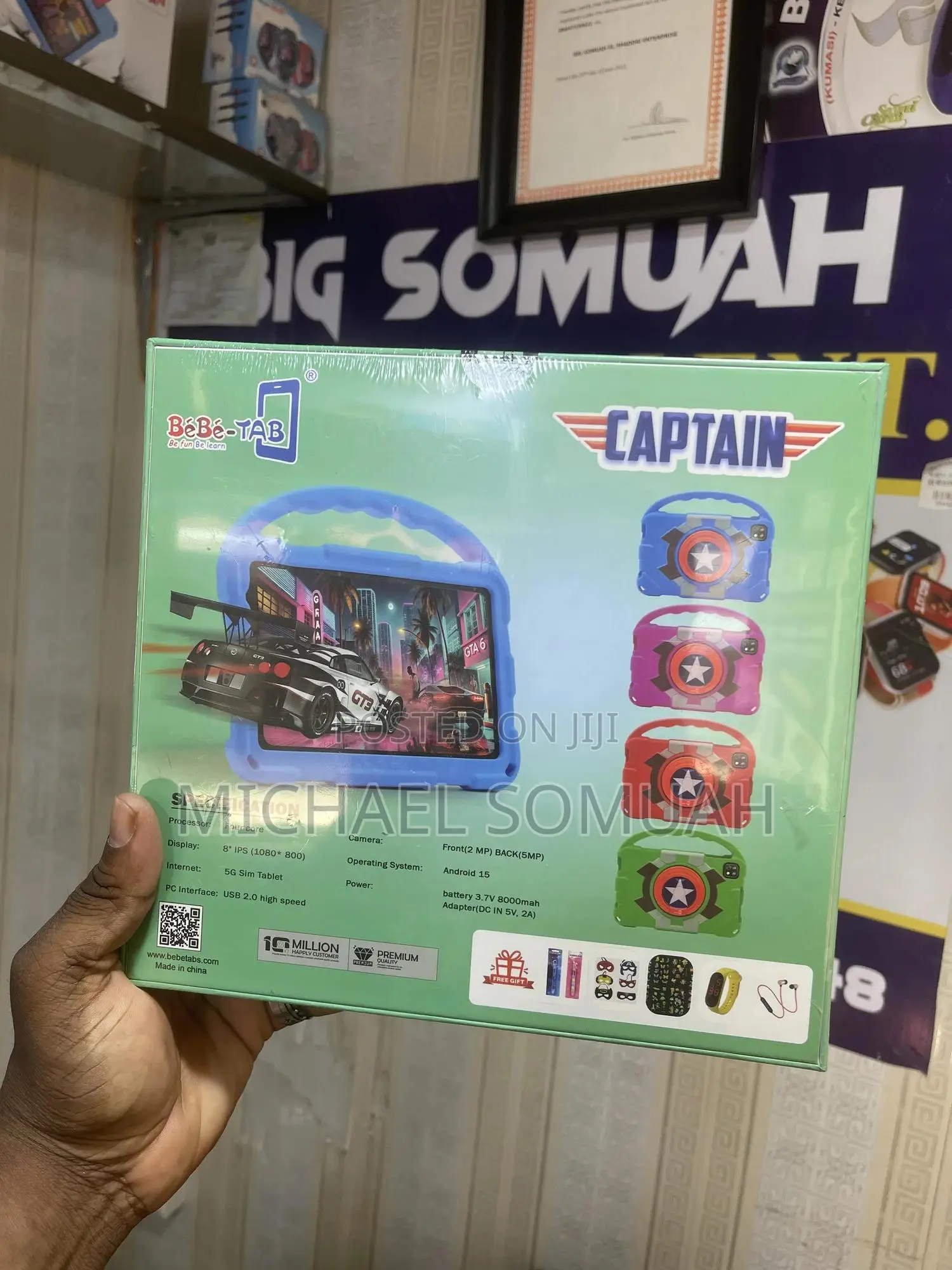 New Bebe Captain 256 GB Blue in Accra Metropolitan - Tablets, Michael ...