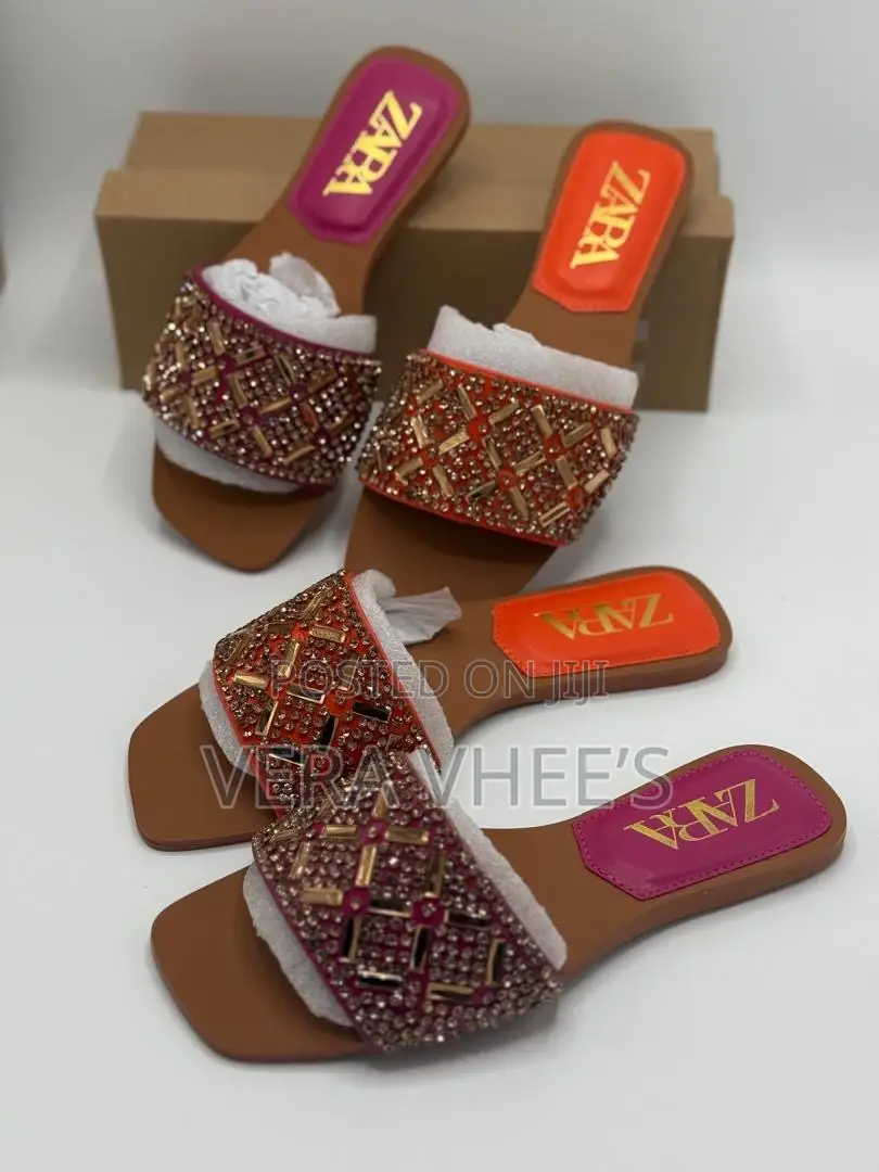 Original Zara Slippers in Accra Metropolitan - Shoes, Vera Vhee’s | Jiji.com.gh