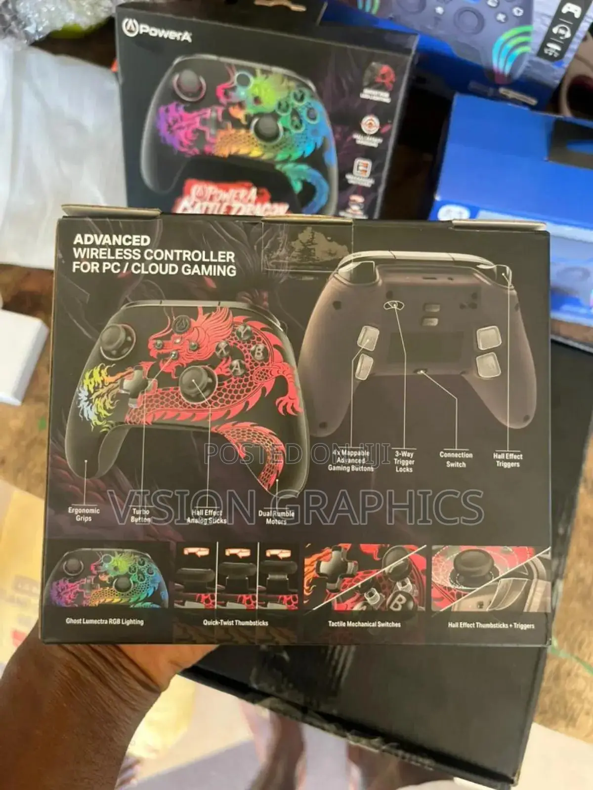 Power a Battle Dragon Advanced Wireless Controller With Lumectra in ...