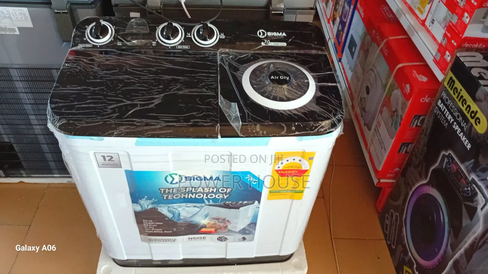 Spin Master Sigma 8kg Washing Machine Cool Sigma 8kg Washing Machine in Accra Metropolitan ...