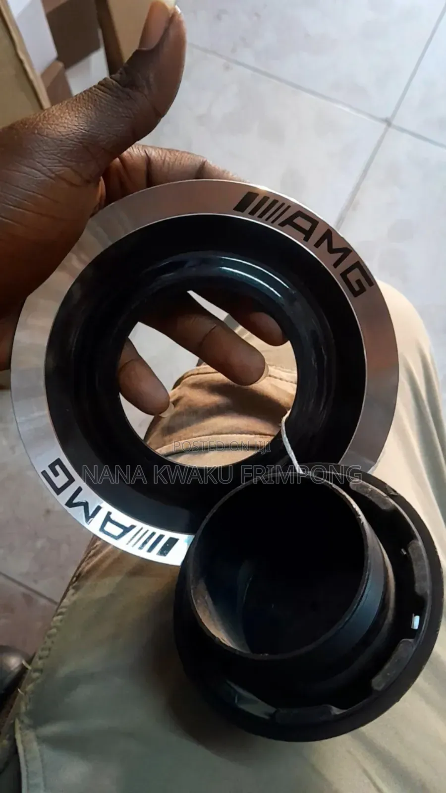 Mercedes-benz Amg Hubcap Tread Lock Type Available in Abossey Okai ...