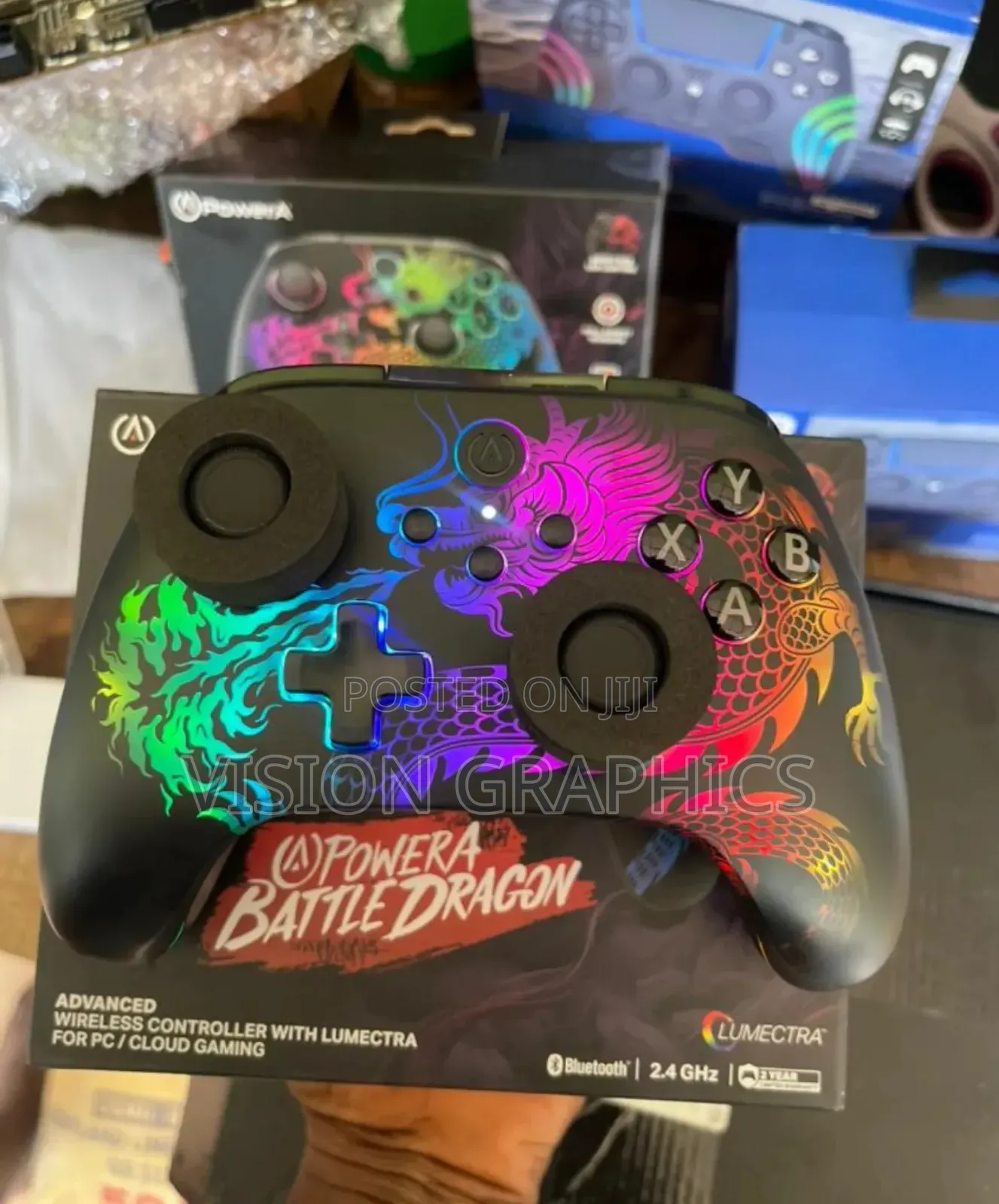 Power a Battle Dragon Advanced Wireless Controller With Lumectra in ...