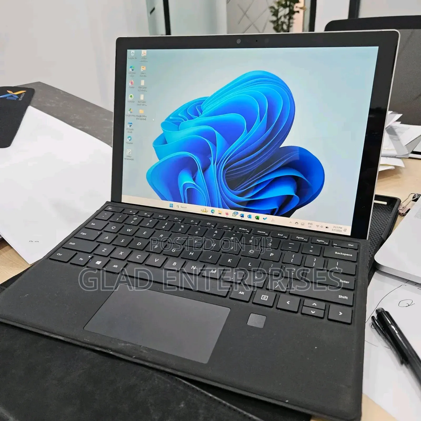 New Laptop Microsoft Surface Pro 7 16GB Intel Core I7 SSD 512GB in ...